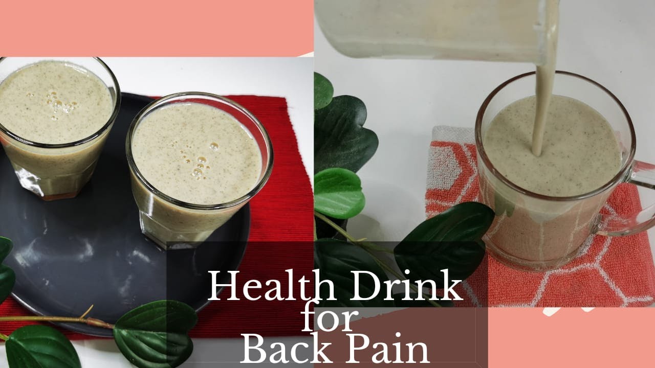 Health Drink for Joint and Back Pain | Homemade Energy Drink | Health ...