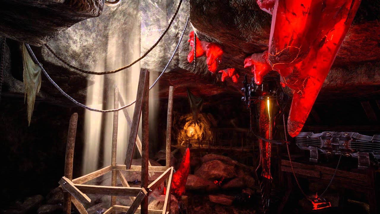 Red Lyrium - Dragon Age Inquisition Cave Dreamscene Video Desktop ...