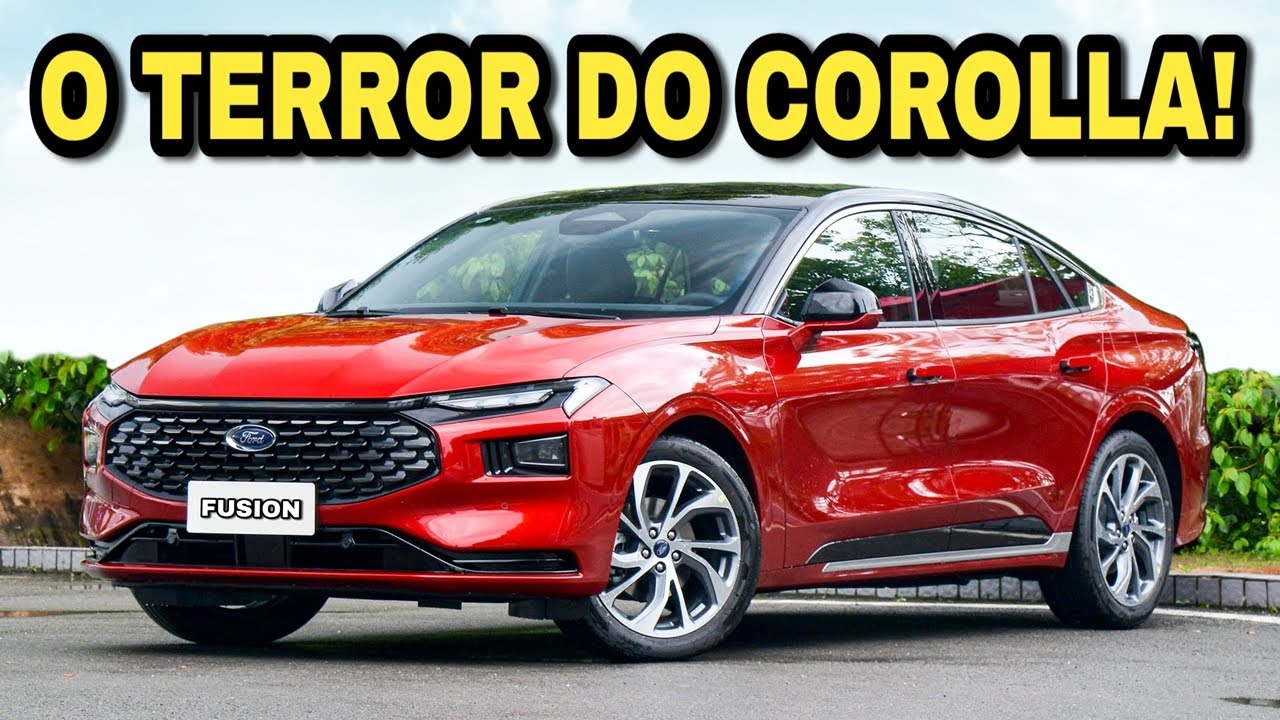 O MAIOR PESADELO DO COROLLA: NOVO FUSION 2024 É UM ESPETÁCULO! - YouTube