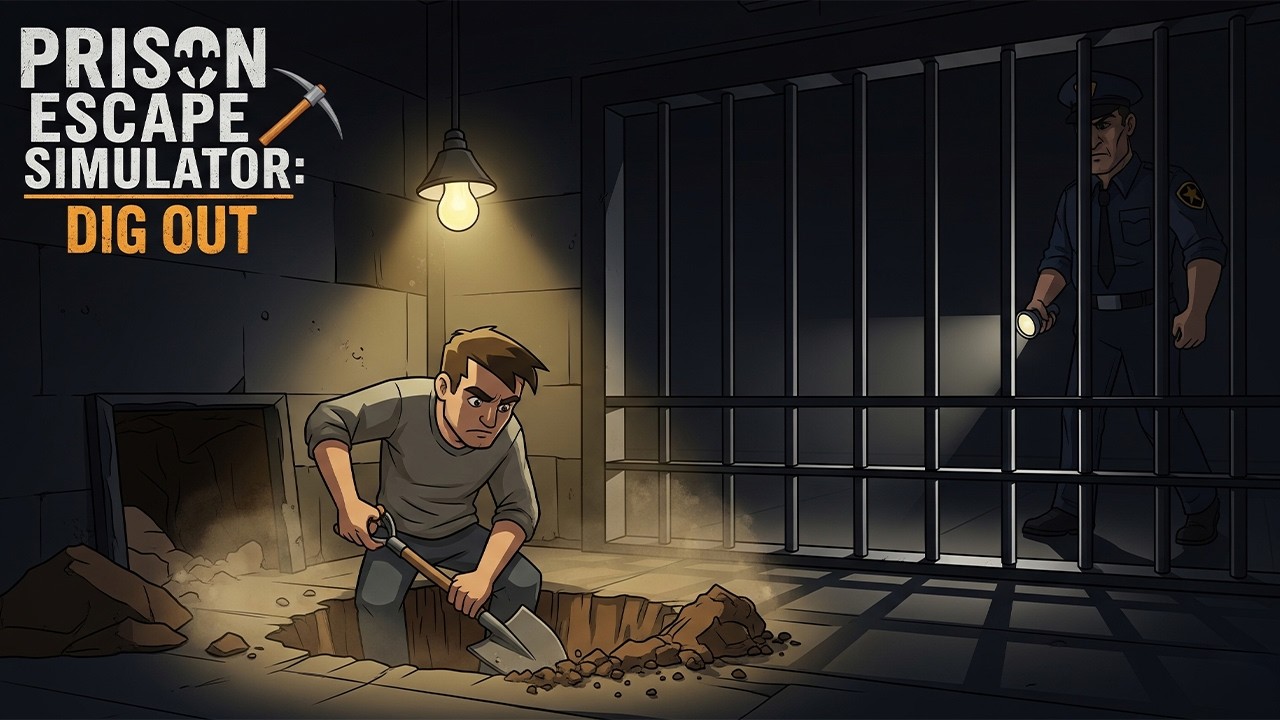 Копаю туннель с тюрьмы лопатой! Prison Escape Simulator: Dig Out - YouTube