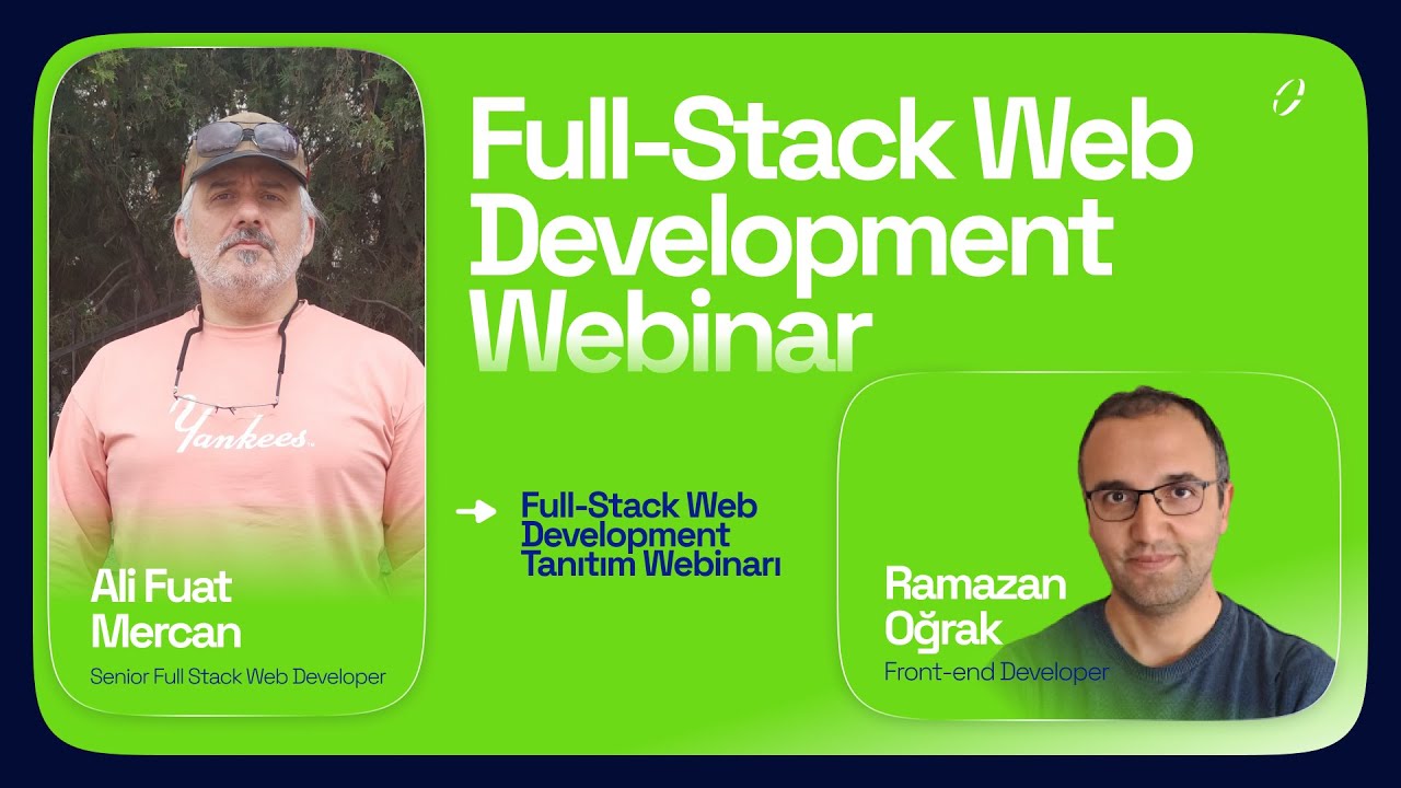 euroTech Study - 3. Dönem Full-stack Web Development Kursu Tanıtım Web Semineri - YouTube