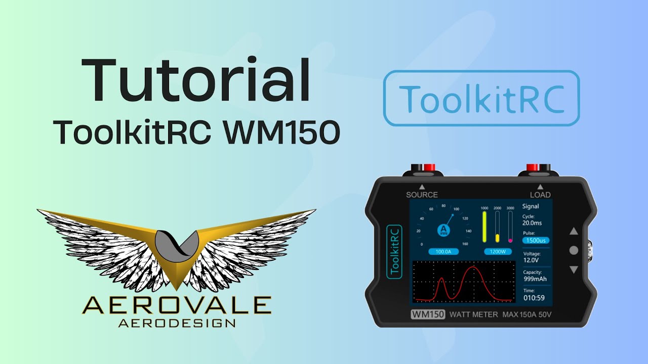 Tutorial Wattímetro ToolkitRC WM150 WATT METER + Testes - YouTube