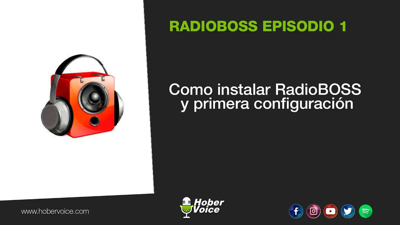 #Episodio1 #RadioBOSS Como instalar RadioBOSS y primera configuración ...