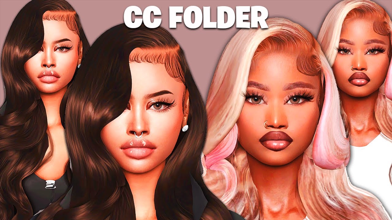 THE BEST CC FOLDER OF 2024 HURRY + CC Folder & Sims Download | Sims 4 ...