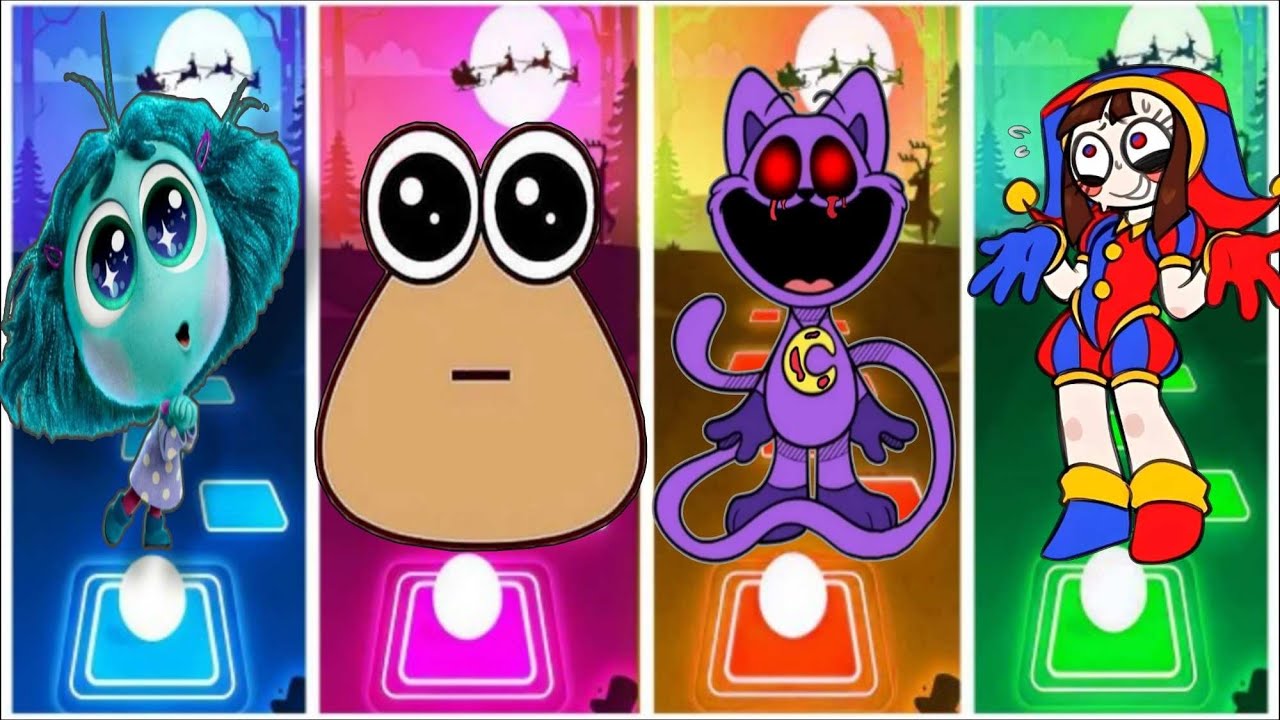 Inside Out 2🆚Pou origin story 🆚Poppy playtime Catnap 🆚Digital Circus ...