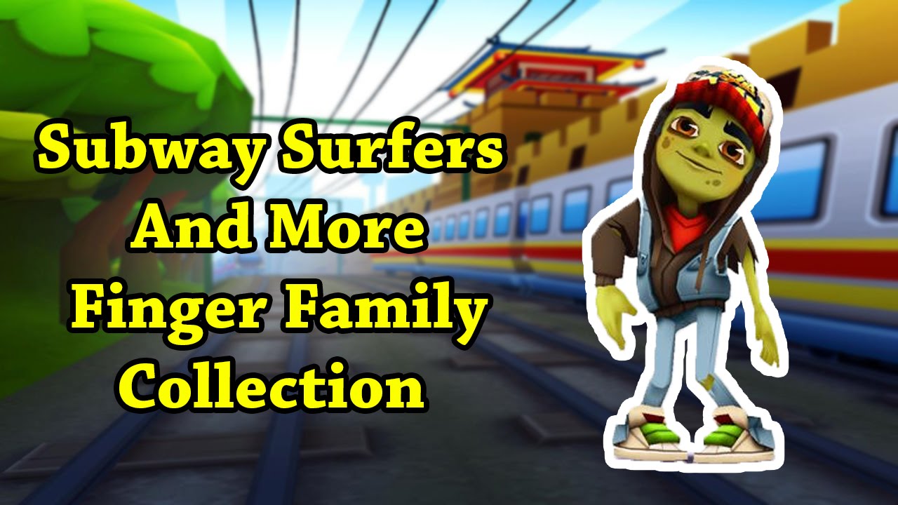 Subway Surfers Finger Family | Top Finger Family Collections For Kids ...