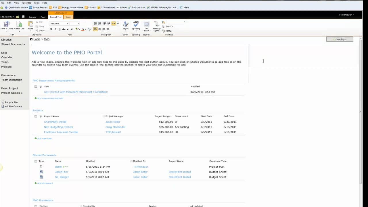 Embed a Video to SharePoint 2010 Site - YouTube