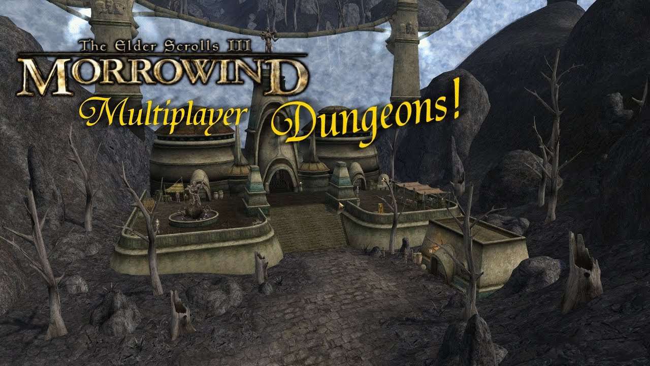 TES 3 Multiplayer Morrowind | Dungeon Run! - YouTube