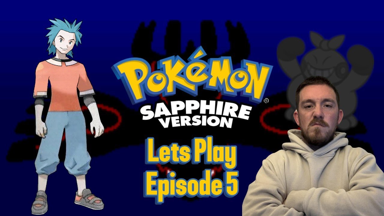 Pokemon Sapphire Let's Play Episode 5! Dewford Gym Leader Brawly! - YouTube