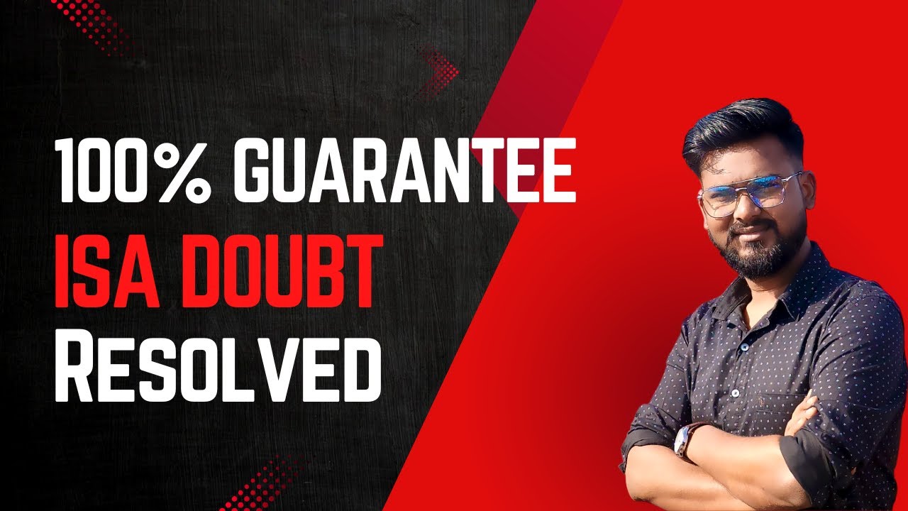 100% Guarantee your ISA doubt will resolved | Income share Agreement ...