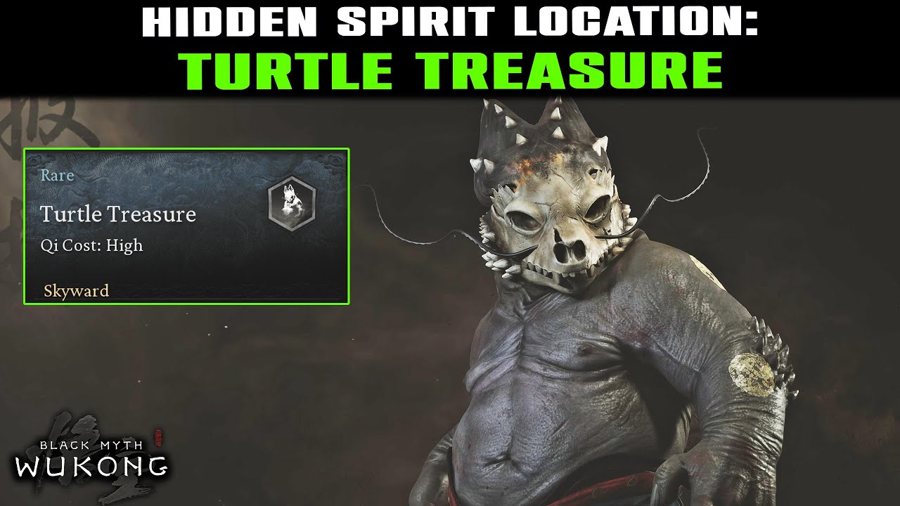 Hidden Spirit: TURTLE TREASURE Spirit Location Guide | Black Myth ...