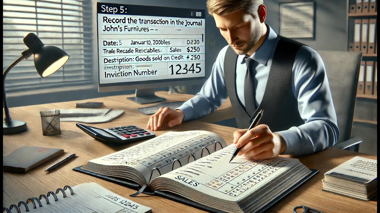 Recording Transactions in the General Journal | Step-by-Step Guide ...