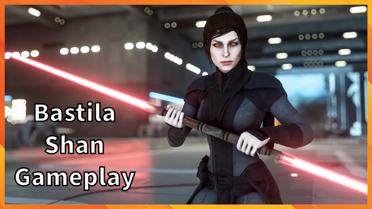 Bastila Shan Gameplay Star Wars Battlefront 2 - YouTube