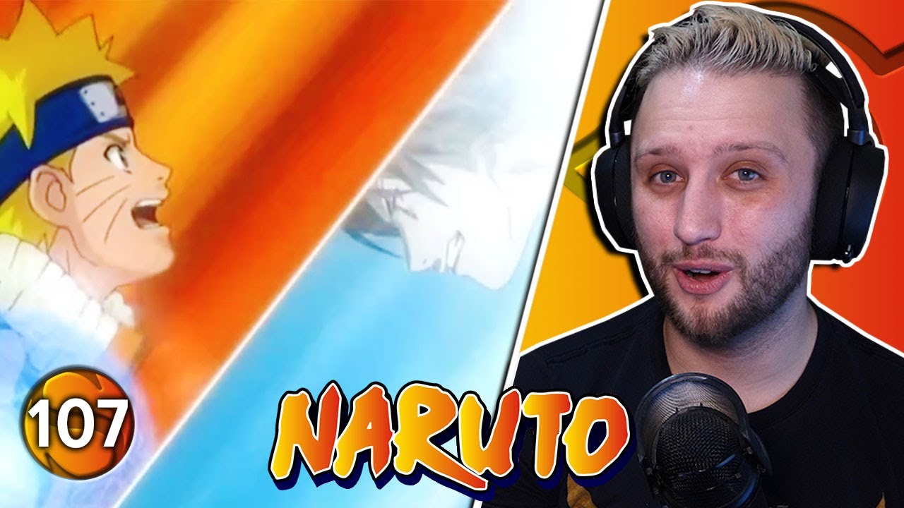 The Battle Begins: Naruto vs. Sasuke - Naruto Episode 107 Reaction ...