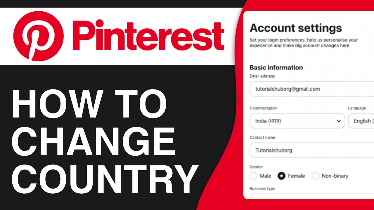 How to Change Country on Pinterest - Full Guide - YouTube