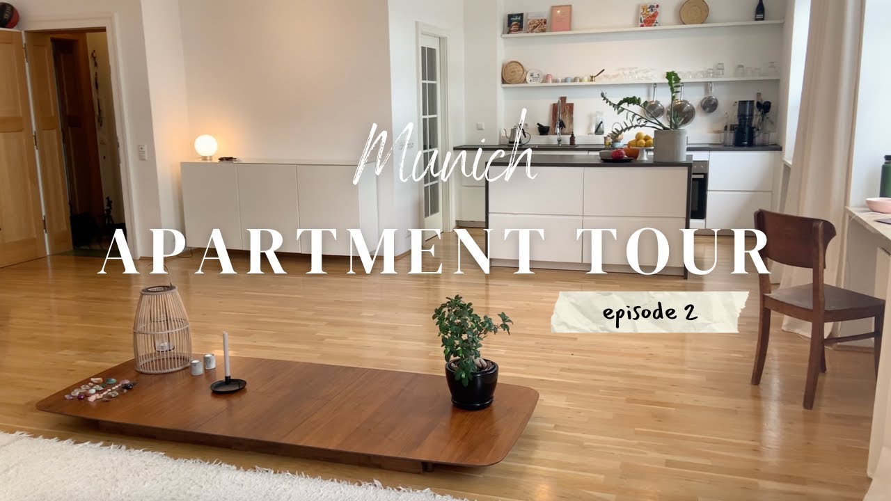 Step inside this open & minimal Munich apartment - YouTube