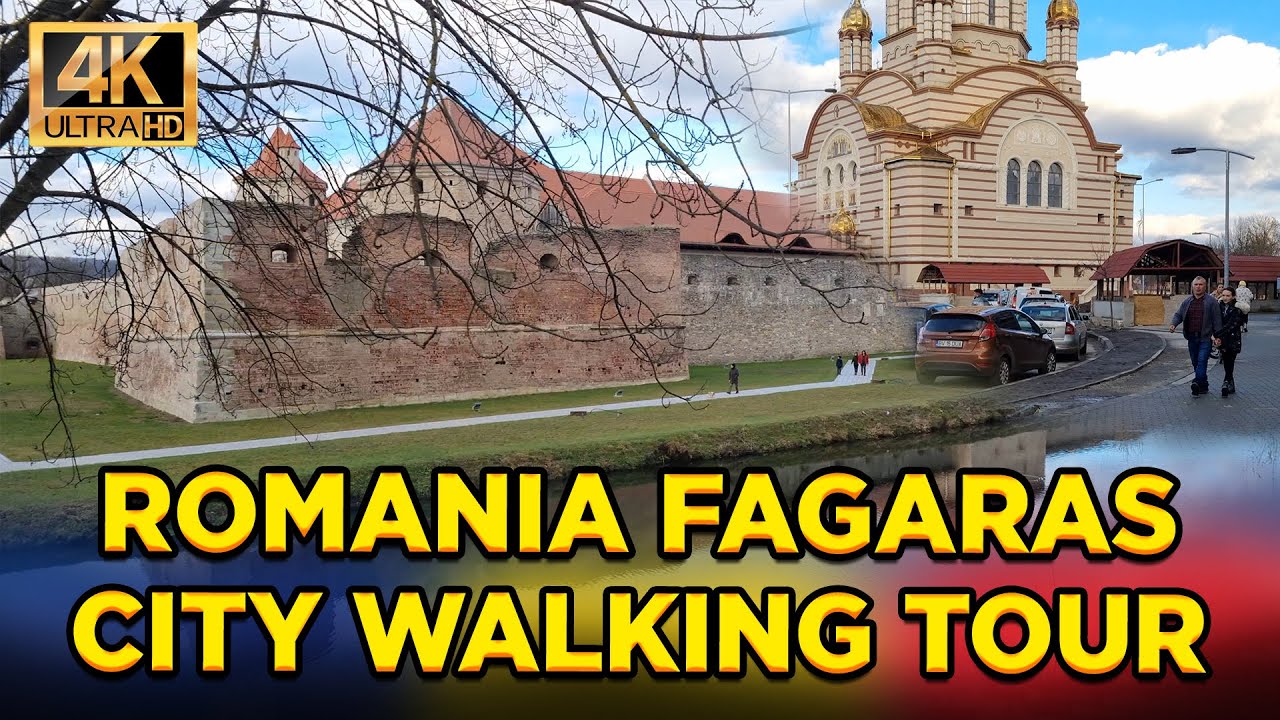 Fagaras, Romania Walking Tour 4K | Virtual Walk | Walking Tour |Travel ...