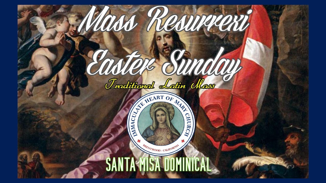 5:00pm Easter Sunday Latin Mass/ 04-04-2021 - YouTube