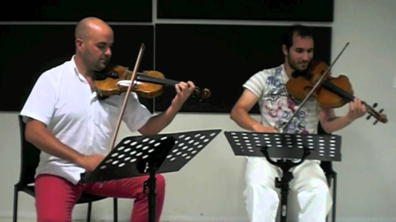 VIOLIN & VIOLA - LOVE STORY (WHERE DO I BEGIN?) - YouTube
