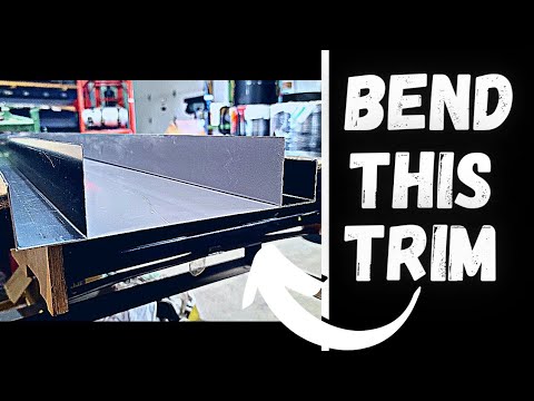 bending sequence for cap trim - YouTube