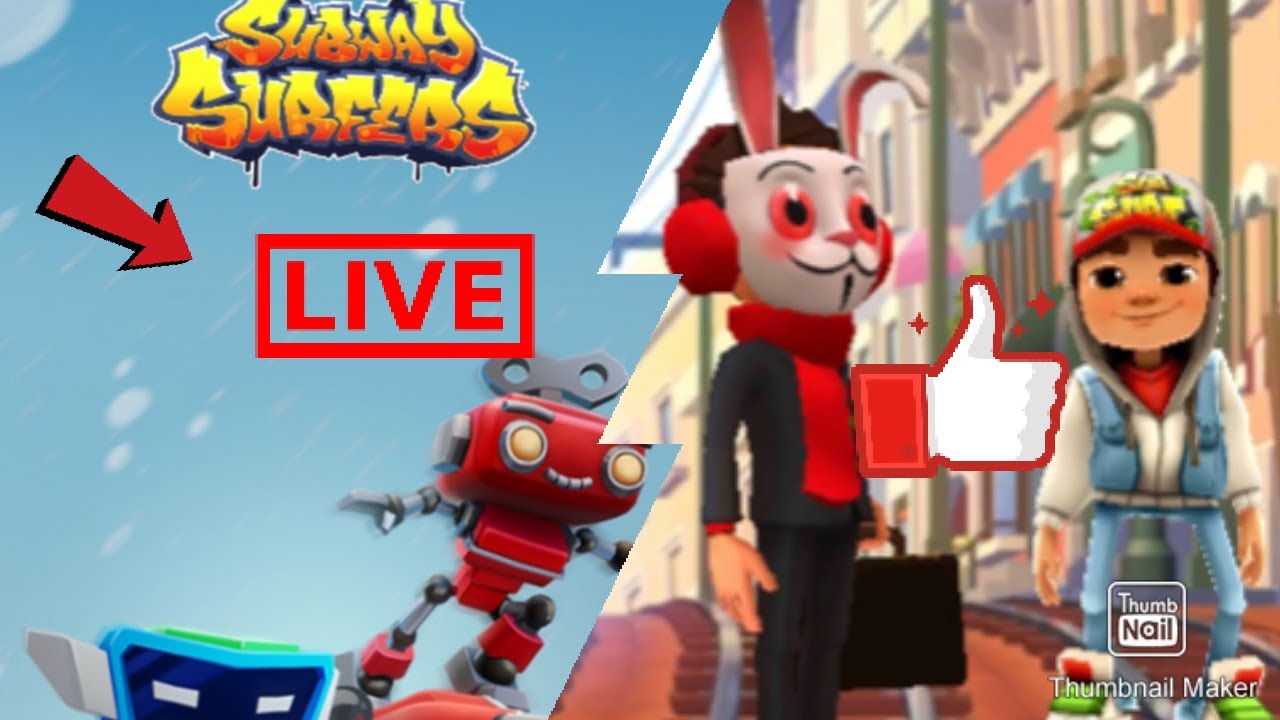 English Subway Surf : 👍 Good stream | Playing Solo | Streaming with Turnip - YouTube