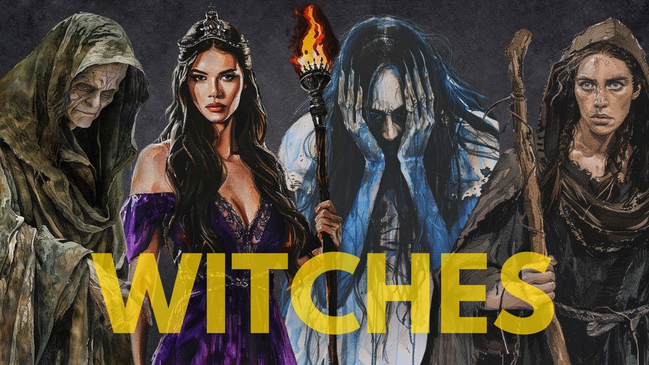 Who are the Witches from Mythology and Folklore? - YouTube