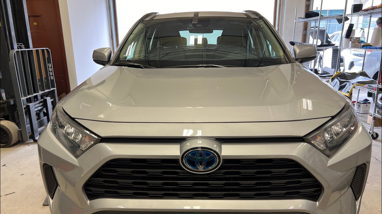 2023 Toyota Rav4 windshield replacement Sam Auto Glass Calgay - YouTube