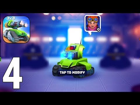 Tanks A Lot - 3v3 Brawls Gameplay Walkthrough Part 4 - Taser Cannon ...