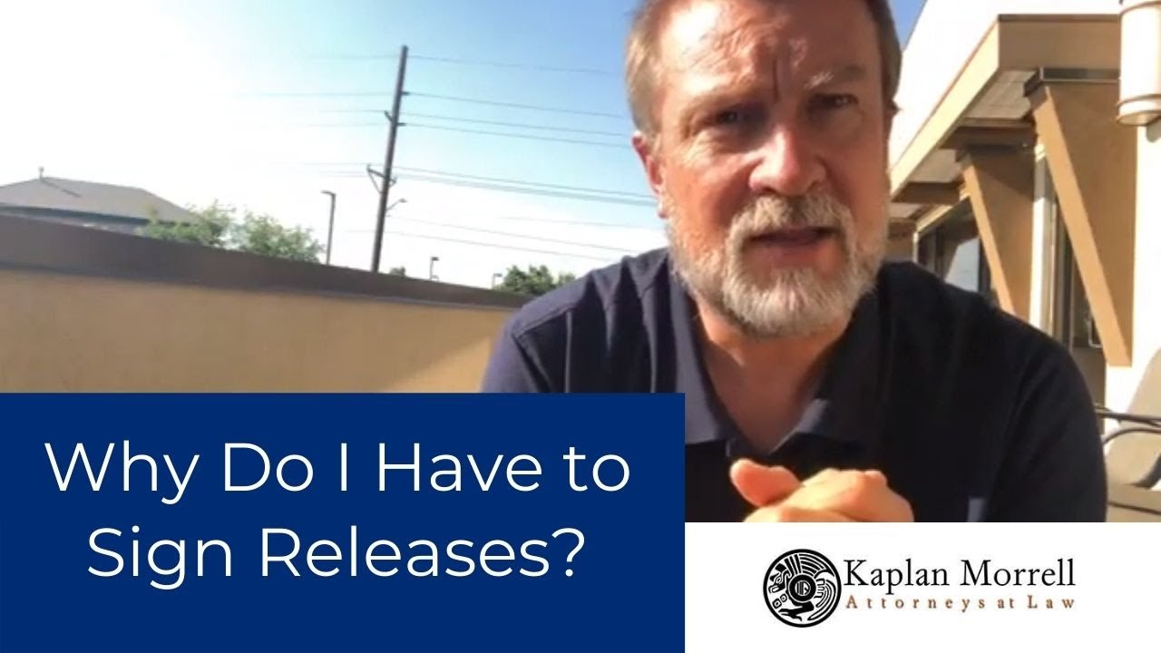 Why Do I Have to Sign Releases? - YouTube