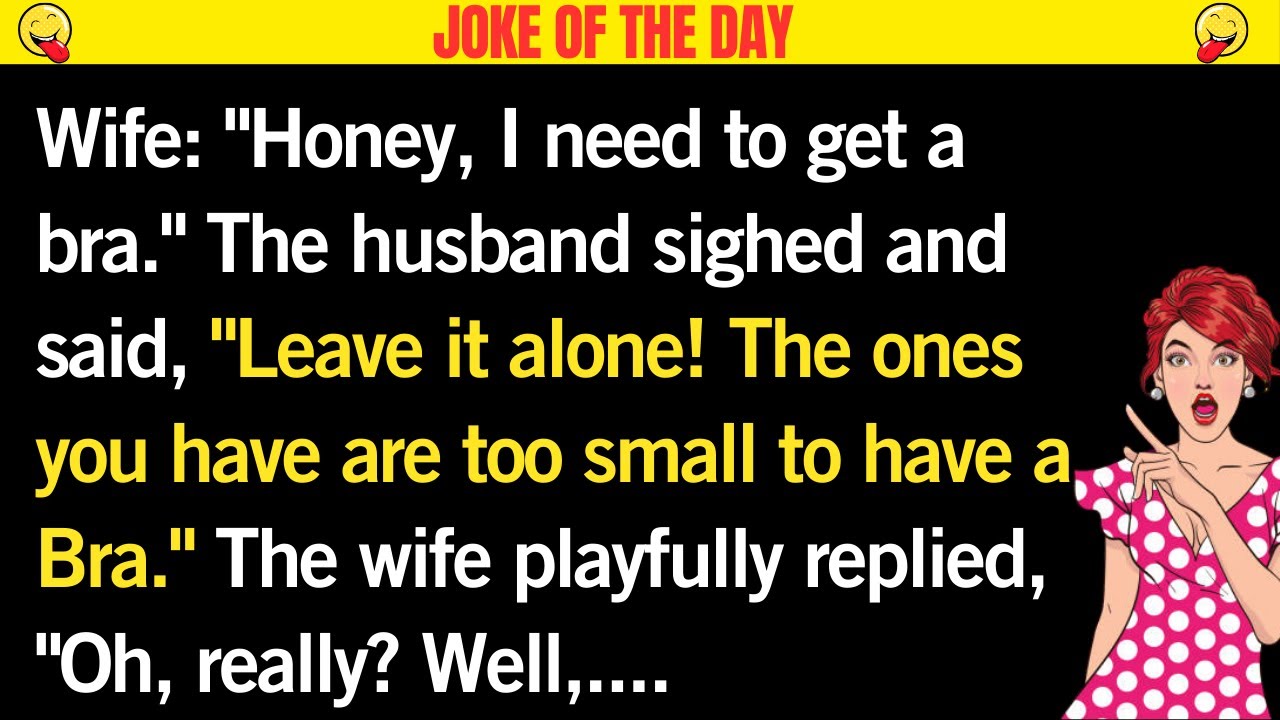 🤣 BEST JOKE OF THE DAY! – The Bra Comeback That Hurt! 😂 - YouTube