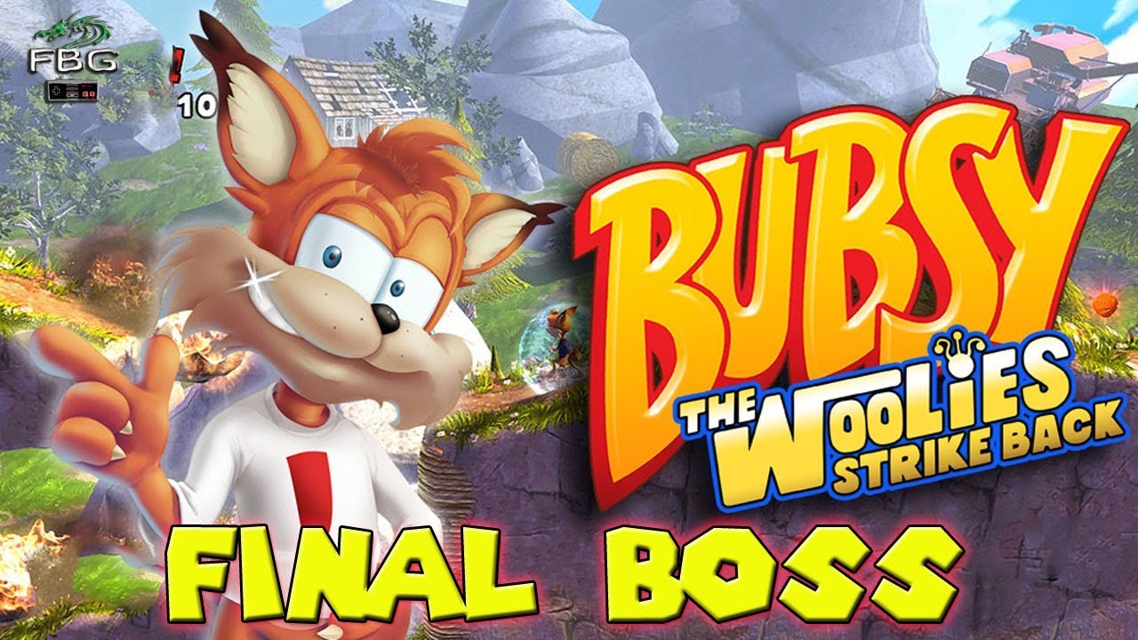 Bubsy The Woolies Strike Back - Final Boss (Ps4) - YouTube