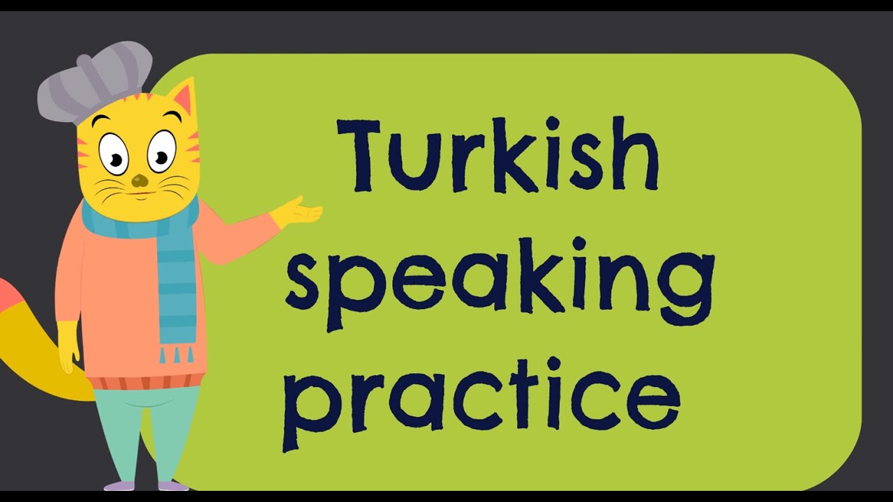 Easy Turkish Speaking Practice #basicturkish - YouTube