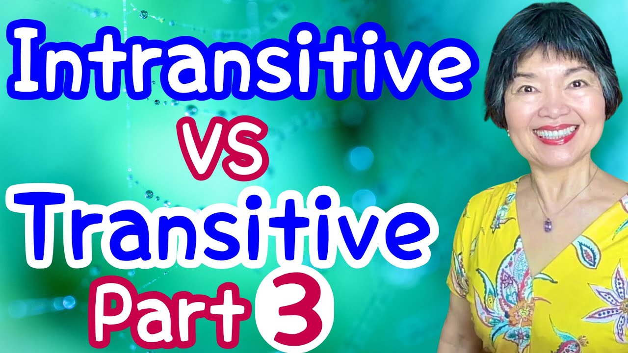 Japanese Intransitive & Transitive Verbs Part, 3 Grammar N4-27 - YouTube