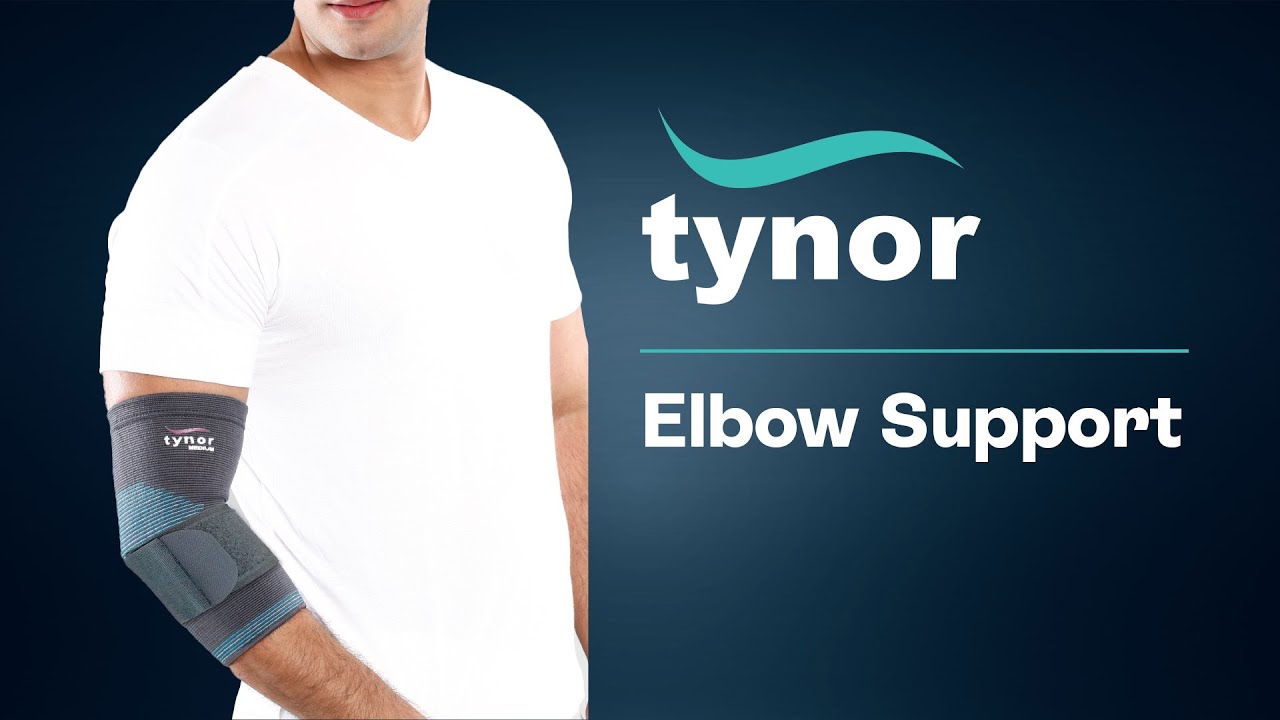 Tynor Elbow Support - Comfortable support for your elbow - YouTube