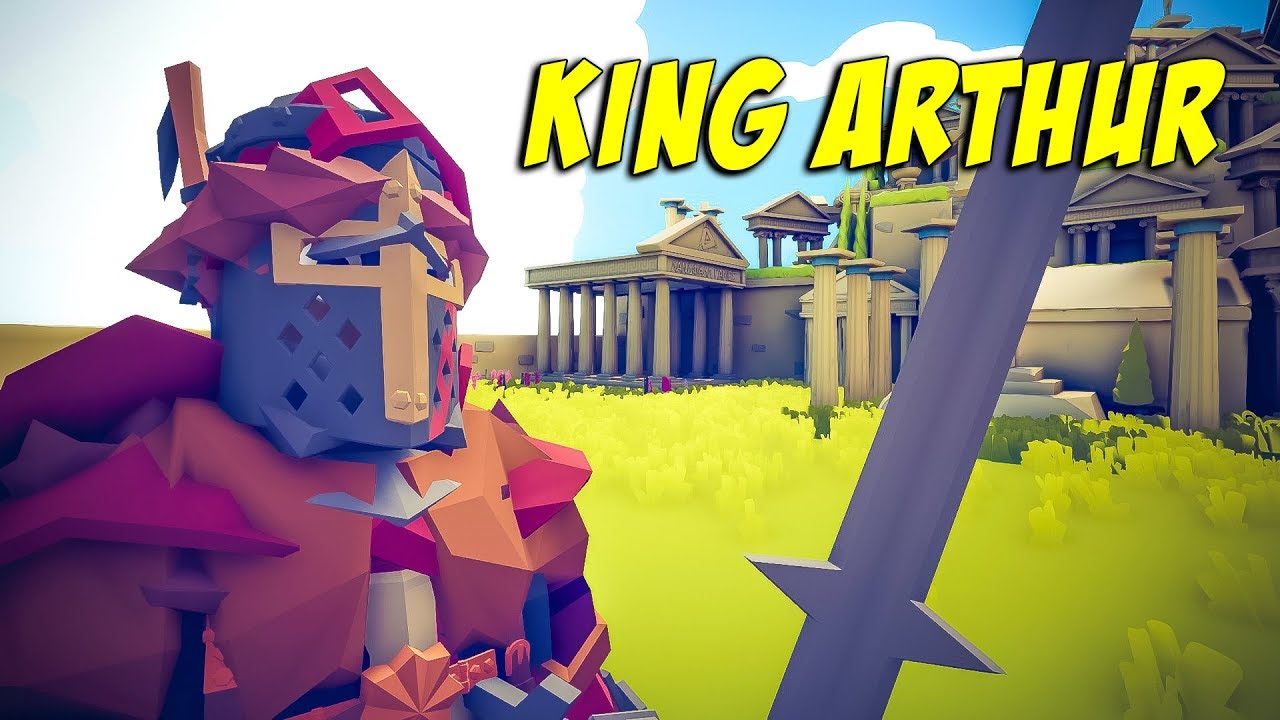 King Arthur 1v1 Medieval Accurate Units - TABS Modded - YouTube