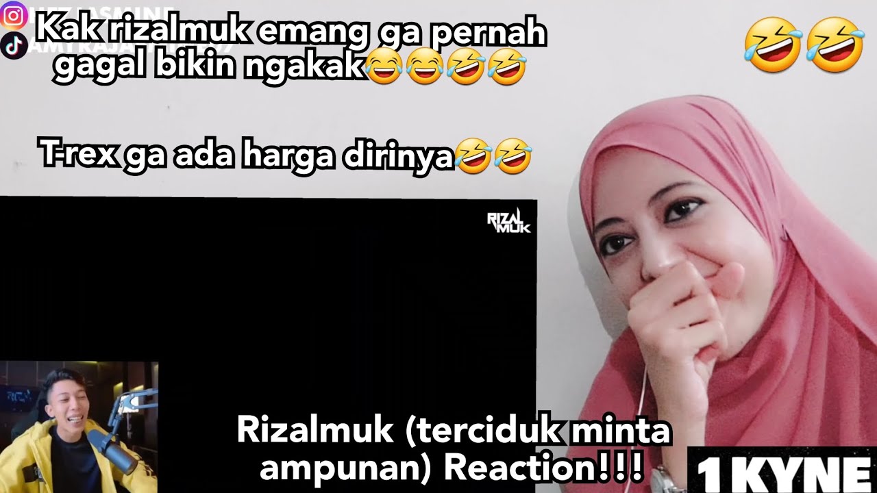 Rizalmuk (terciduk minta ampunan) Reaction!!! - YouTube