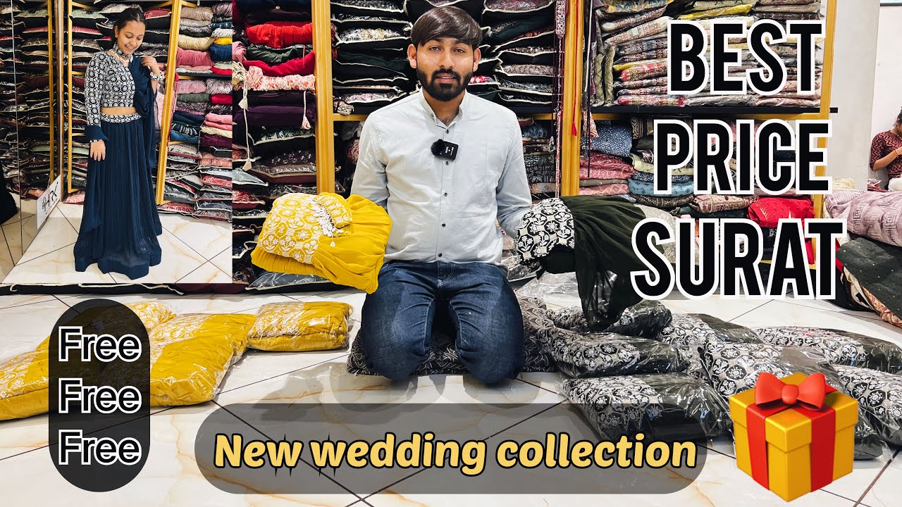 Wedding collection Ka new stock || best wedding place in Surat @Zankhi ...