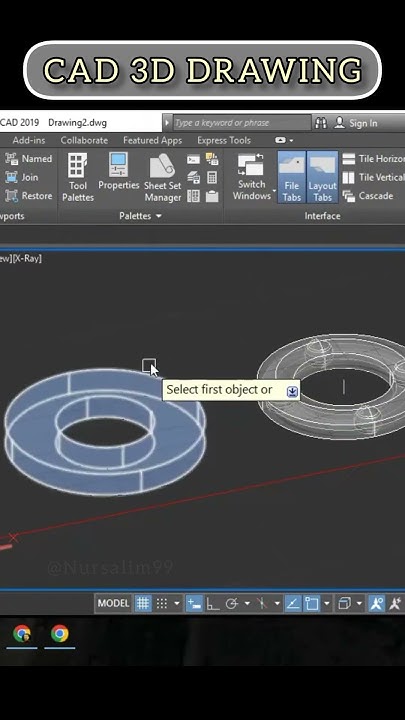 CAD 3D DRAWING | Extrude Command - YouTube