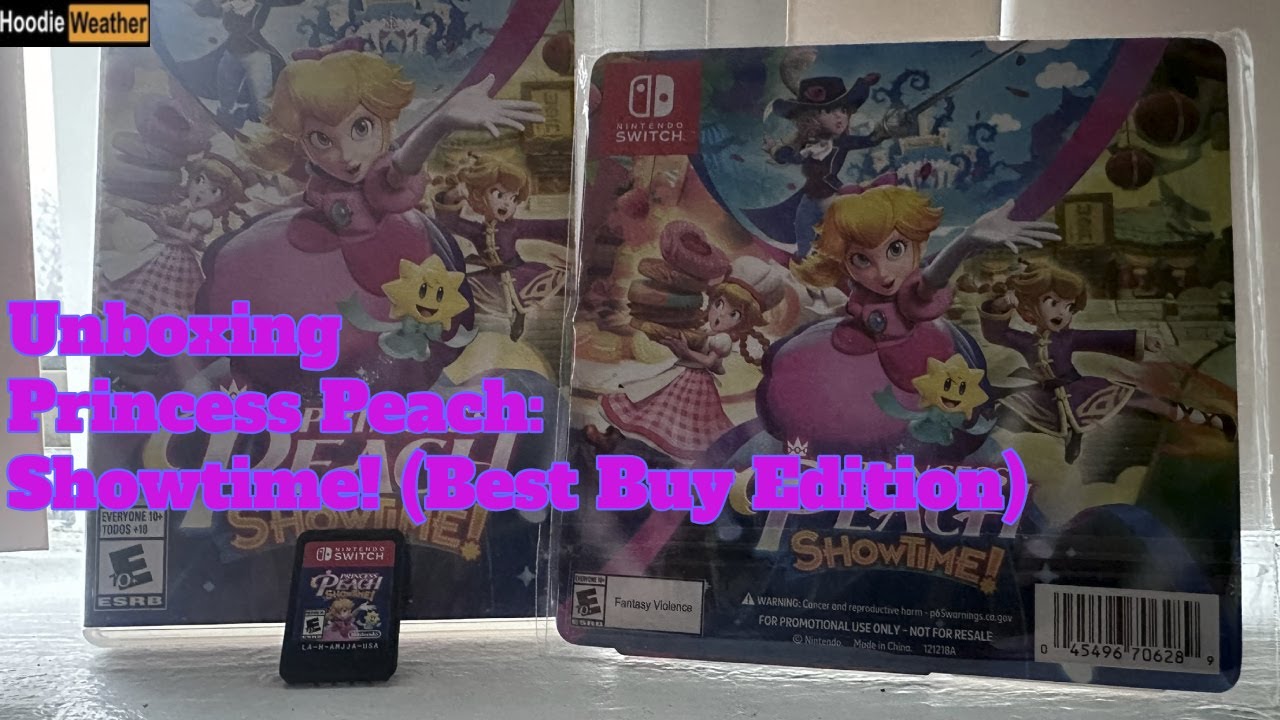 Unboxing Princess Peach Showtime! (Best Buy Edition) - YouTube