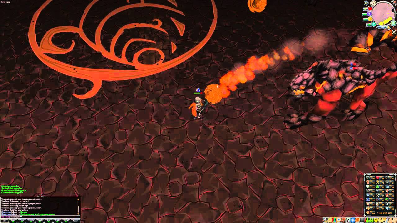 Runescape - Fight Caves First Look NEW JAD - TzHaar Graphical Update ...