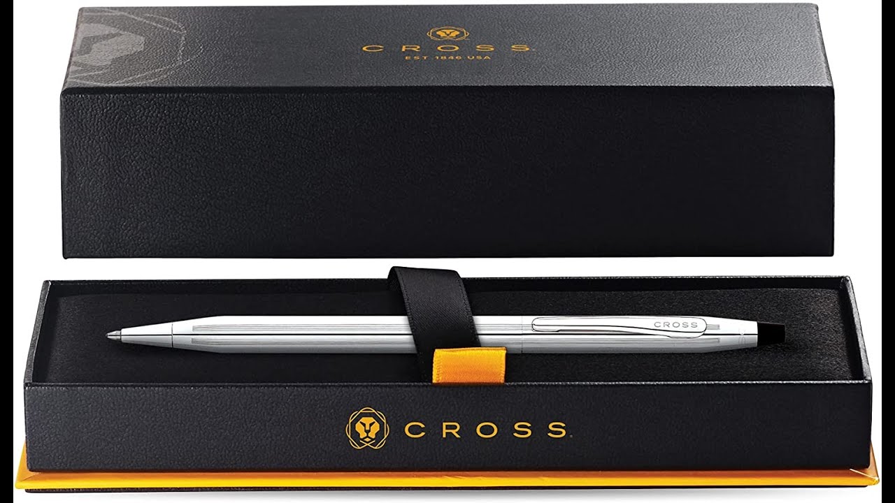 Pluma Cross Plateada personalizada - Classic Century - YouTube