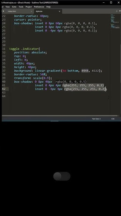 How To create Toggle Between Dark and Light Mode using JavaScript - YouTube