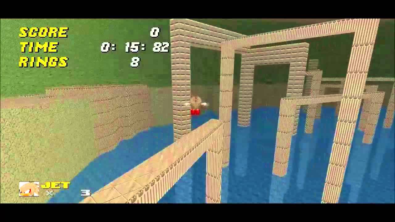 SRB2 2.1 Unofficial runs - Jet the Hawk and Metal Sonic - YouTube