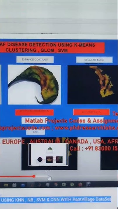 PLANT LEAF DISEASE DETECTION AND CLASSIFICATION USING KNN , NB , SVM & CNN WITH PantVillage ...