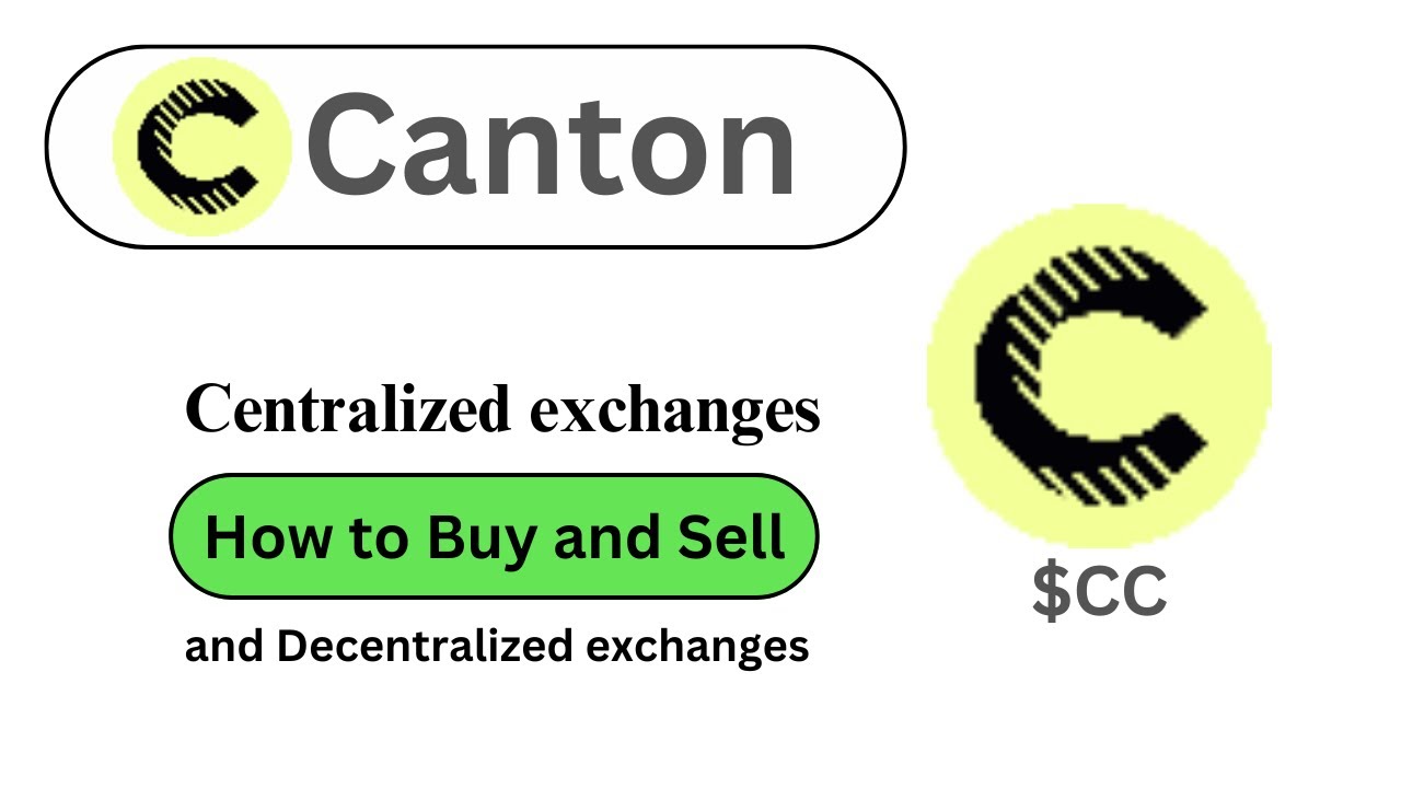 How to Buy and Sell Canton ($CC) Token?? - YouTube