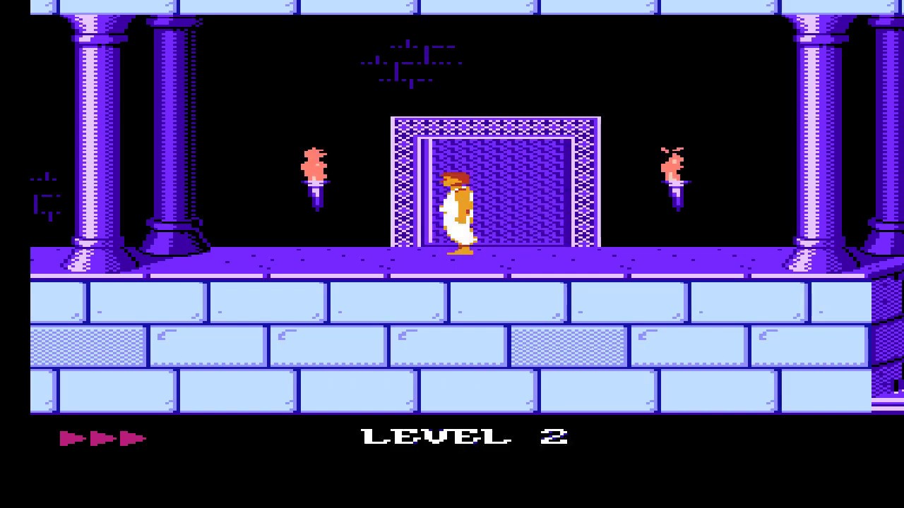 The Game Genie Player - Prince of Persia (NES) - LEVELS 1-3 - YouTube