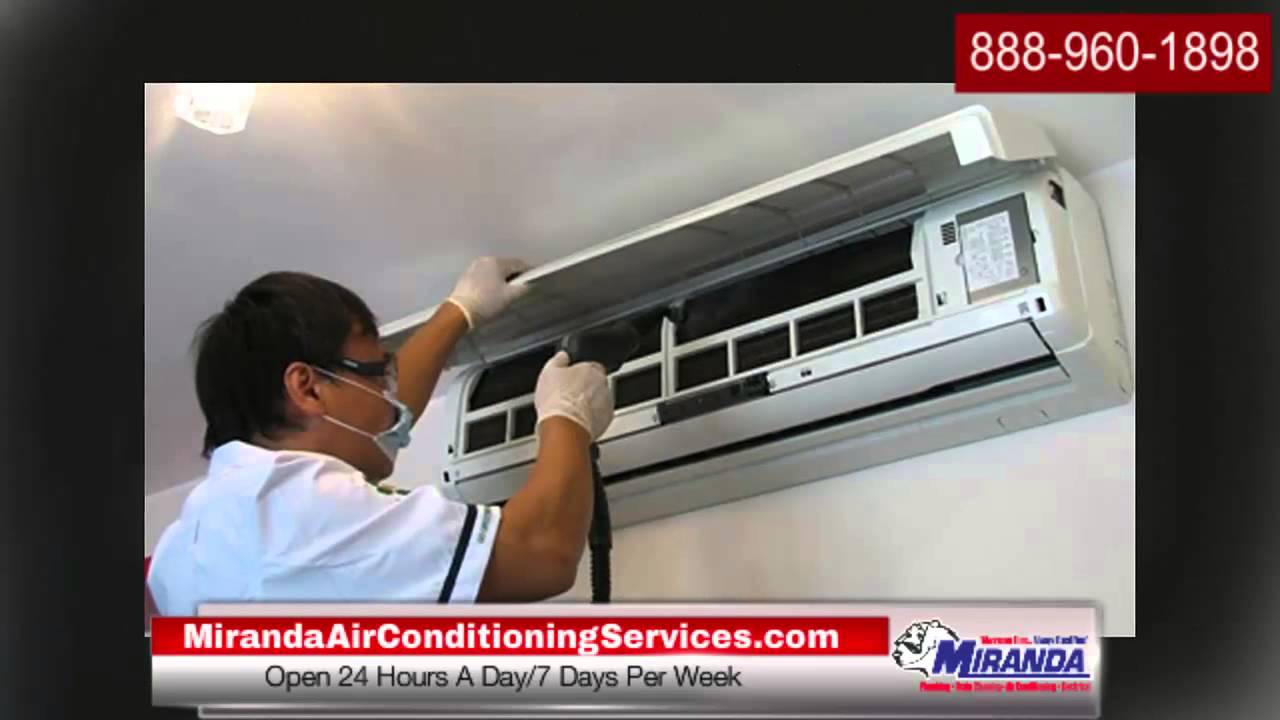 HVAC Maintenance Miami Beach , FL |MirandaAirconditioningServices| 888 ...