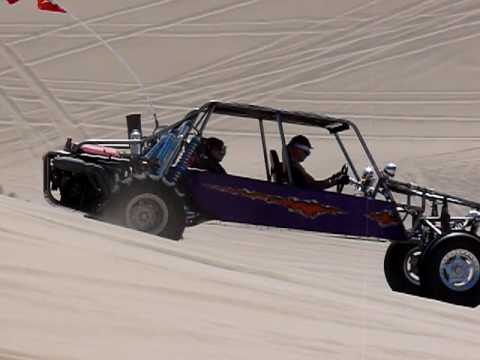 FUNCO V8 & RFR V8 sandrails, jumping, Wheelies atDumont Sand Dunes, CA ...