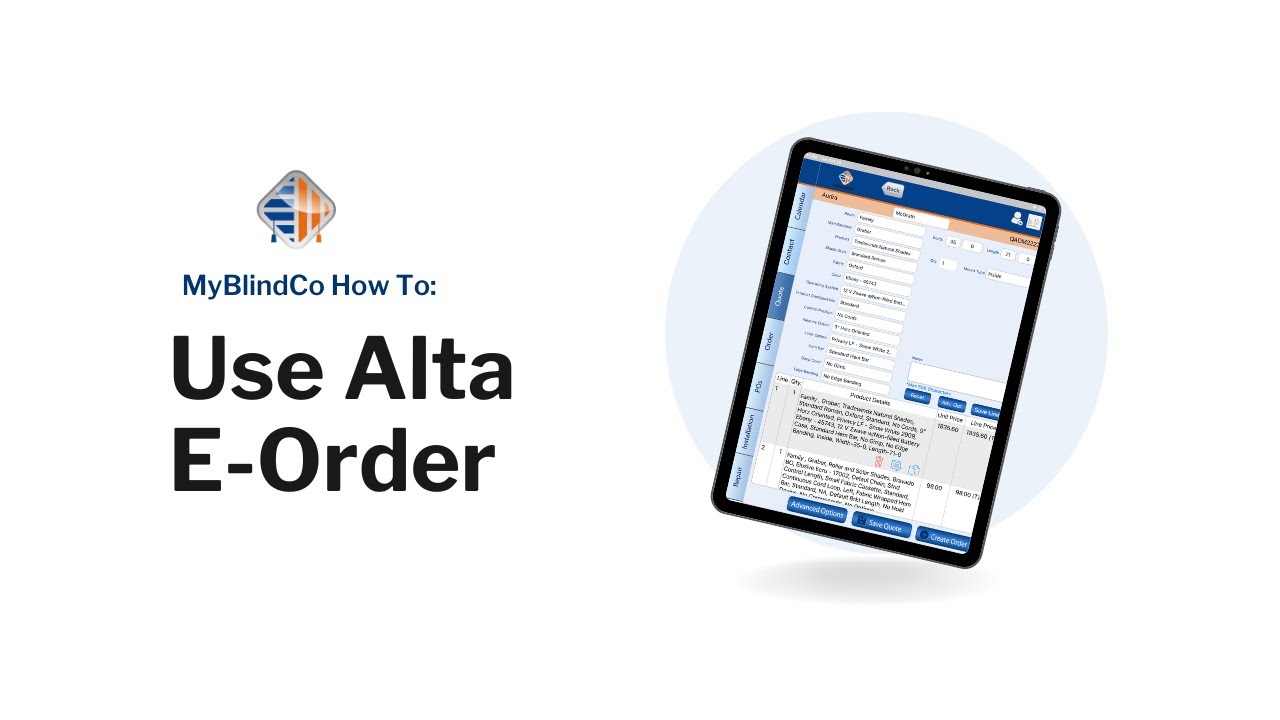 How to Use Alta E-Order - YouTube