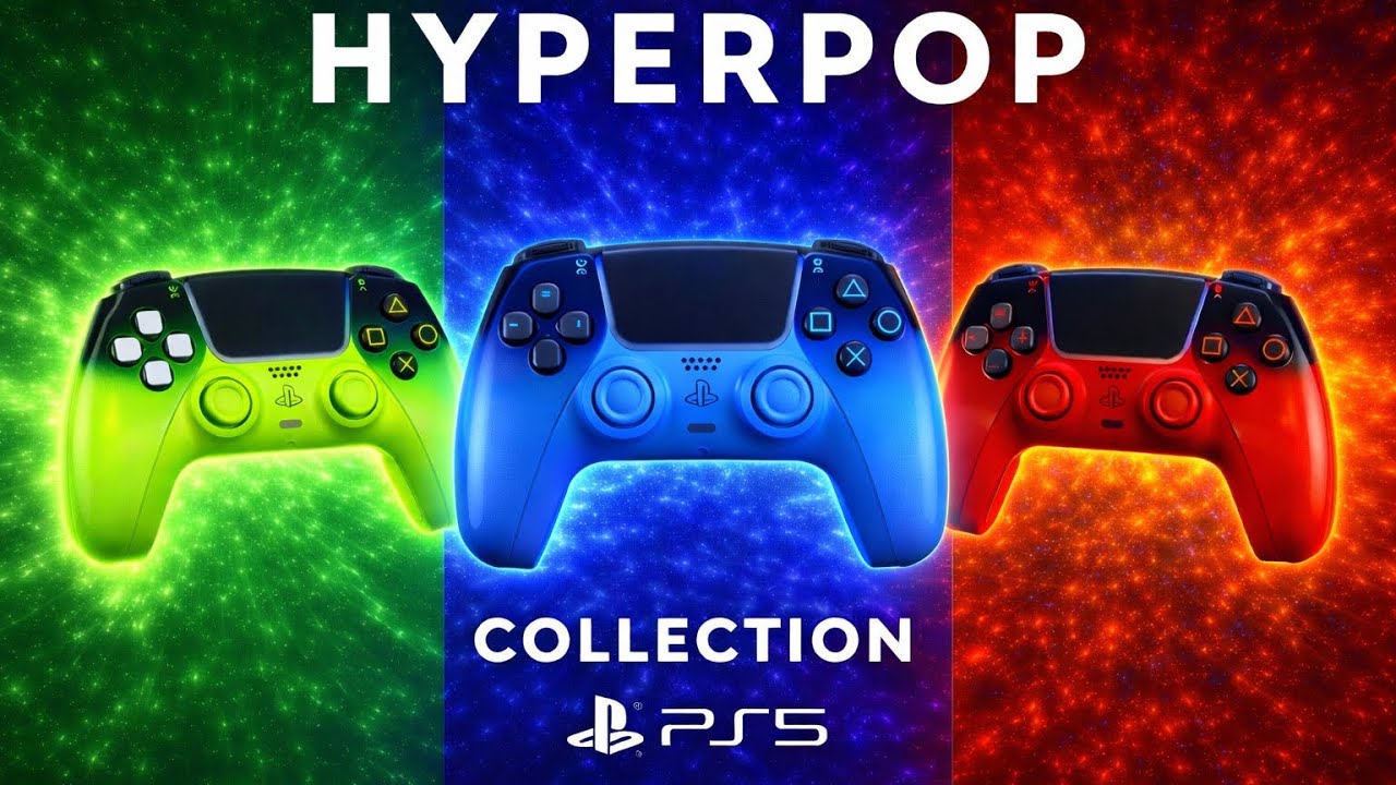 PS5 DualSense Controllers HyperPop Collection - YouTube